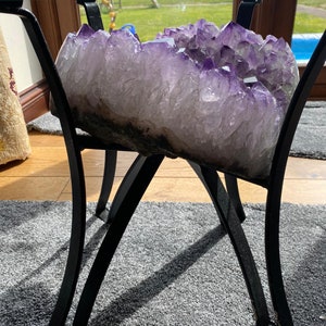 Amethyst Geode Table 3 21kg H41xw30xd16cm Druzy Cluster Purple - Etsy ...