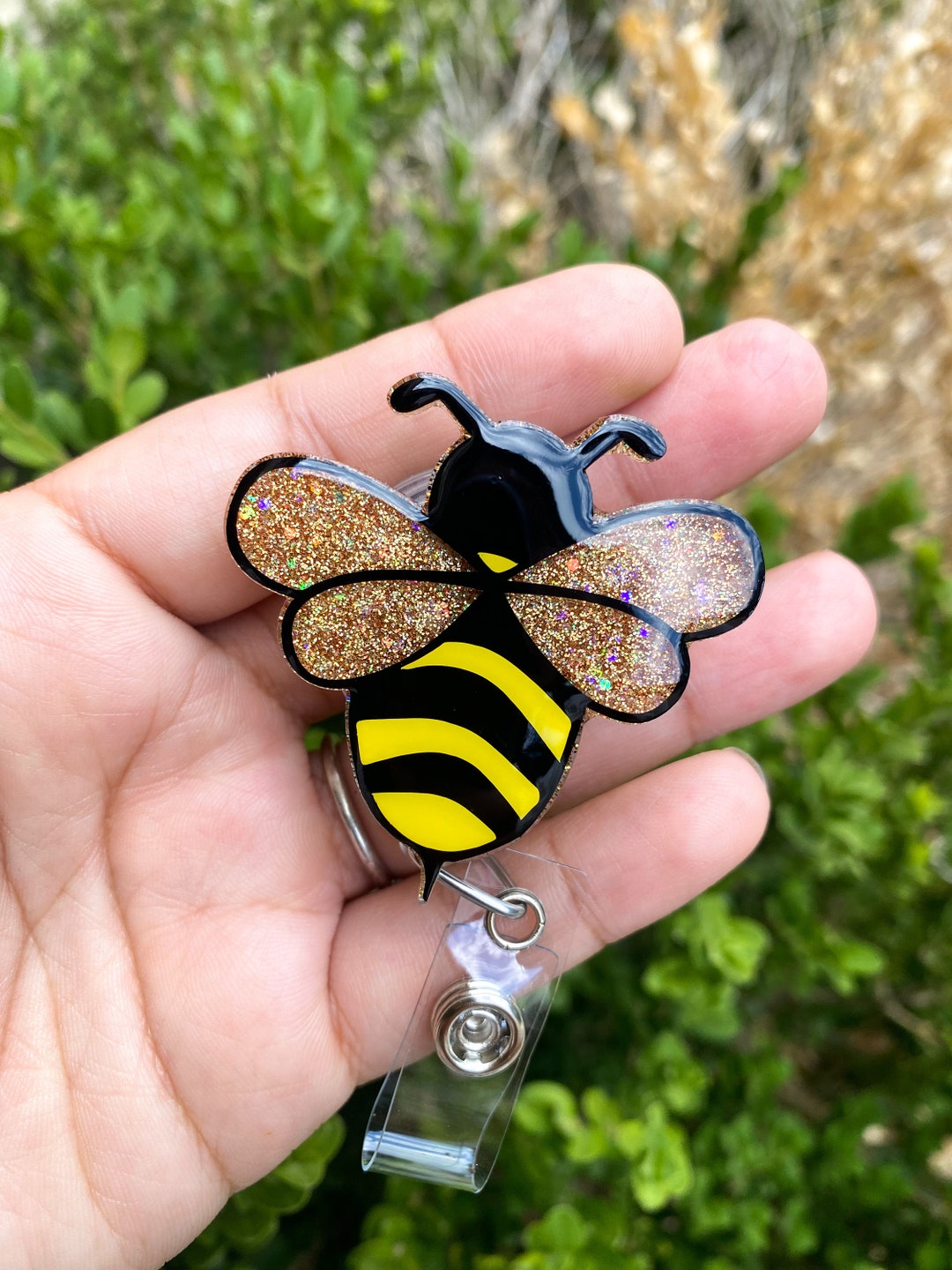 Bumble Bee Badge Reels Save the Bees RN Badge Reels Gift - Etsy