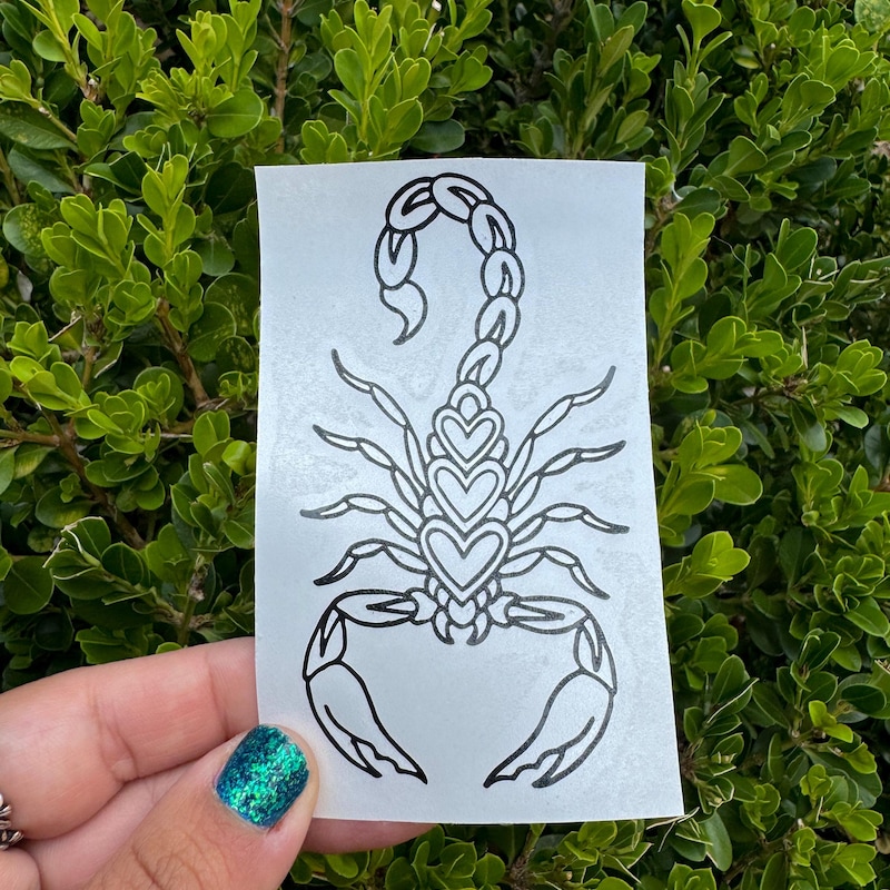 Scorpion Car Decal - Etsy