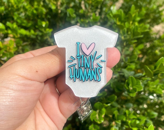 Baby Clothes Badge Reel, OBGYN Badge Reel, NICU Nurse Badge Reel, Labor ...