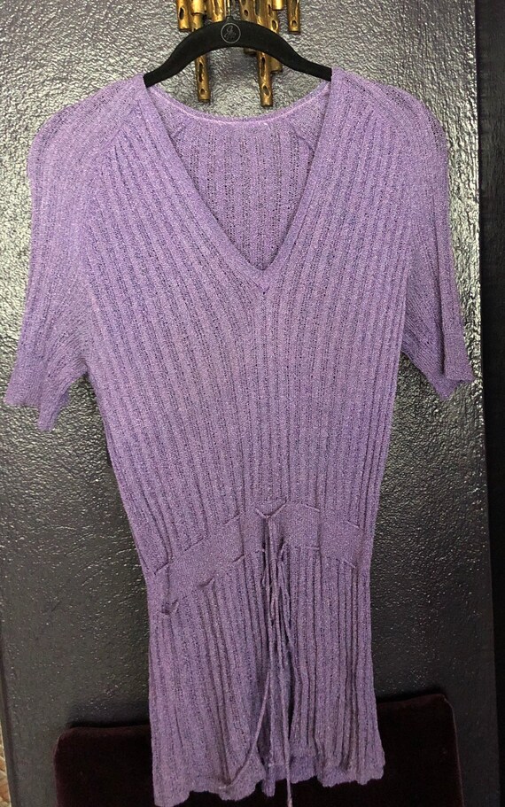 Vintage purple short sleeve - Gem