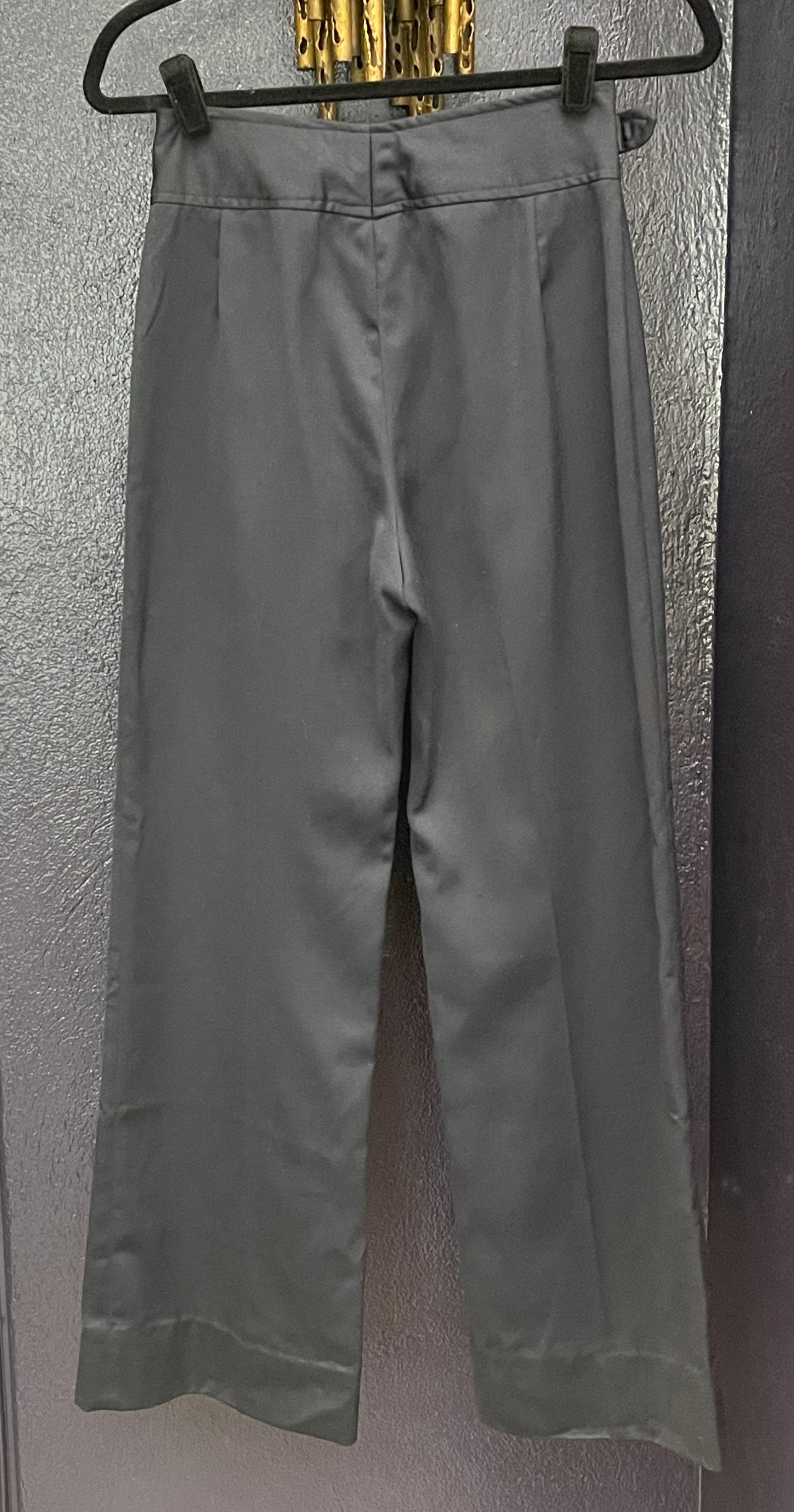 Black Vintage mister Pants by Lynn Stuart With a Rhinestone Star on the ...
