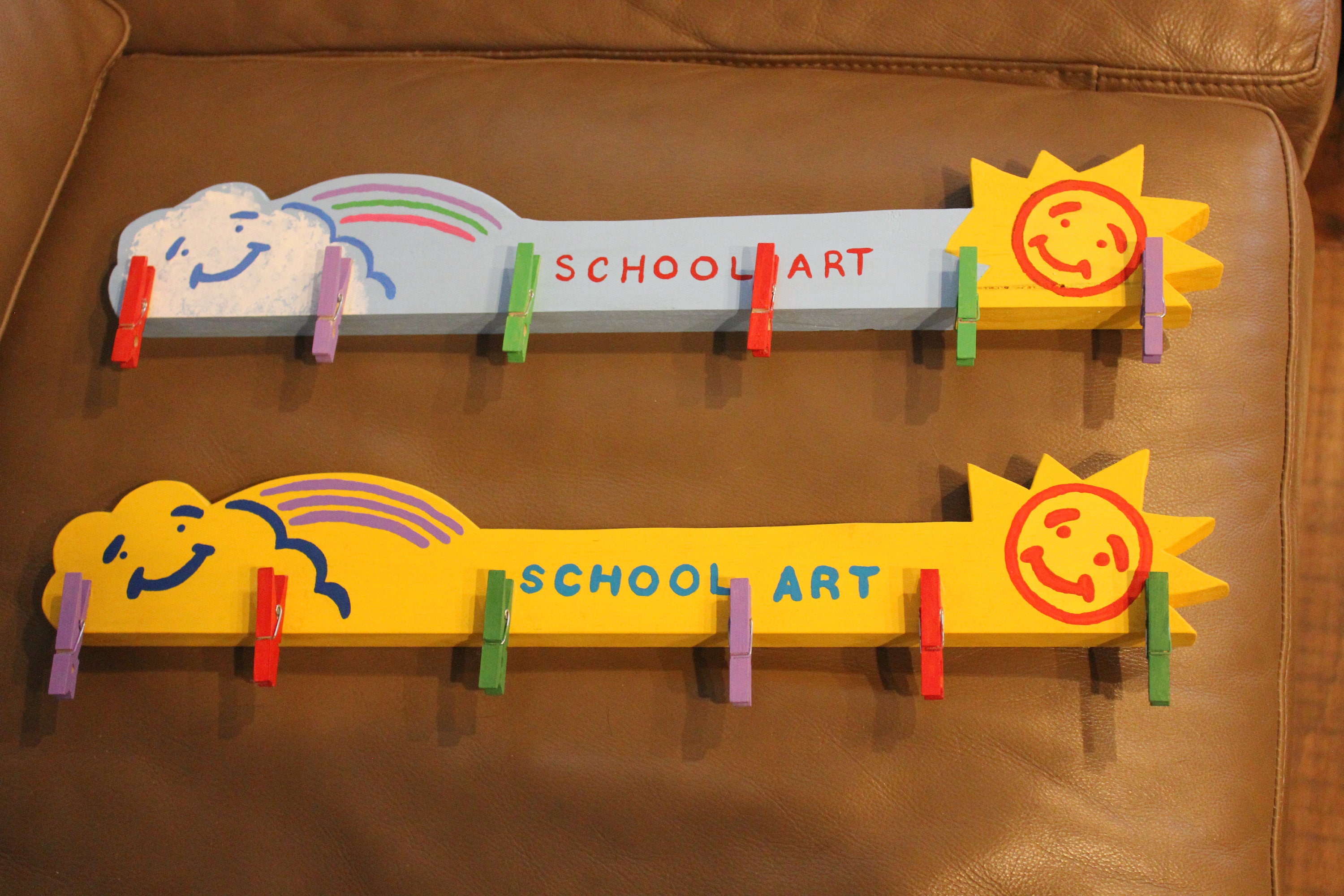 School Art Wall Hanger to Display Your Child's Beautiful - Etsy Australia