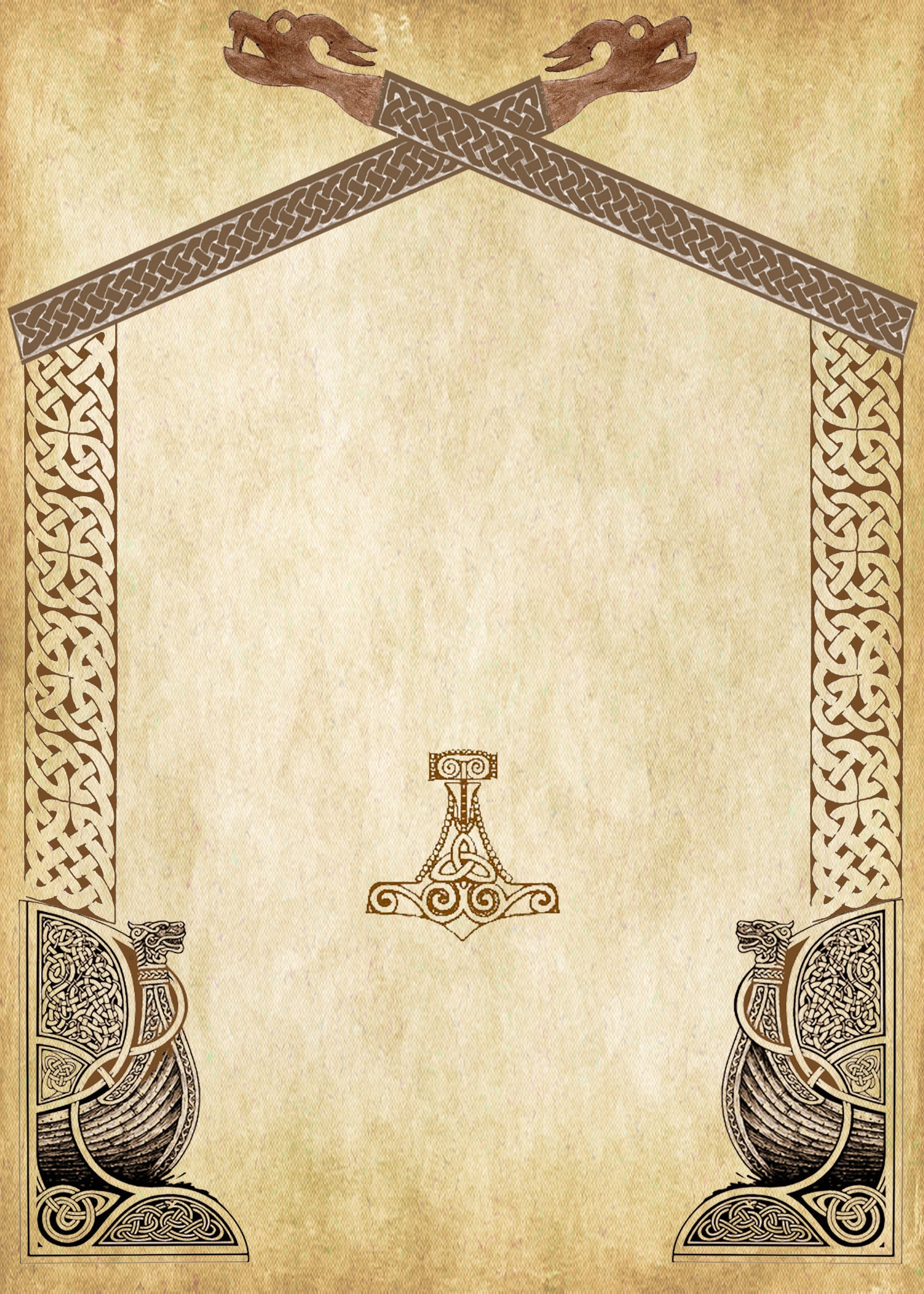 Viking wedding invitation 60 photos - Vianawedding.com