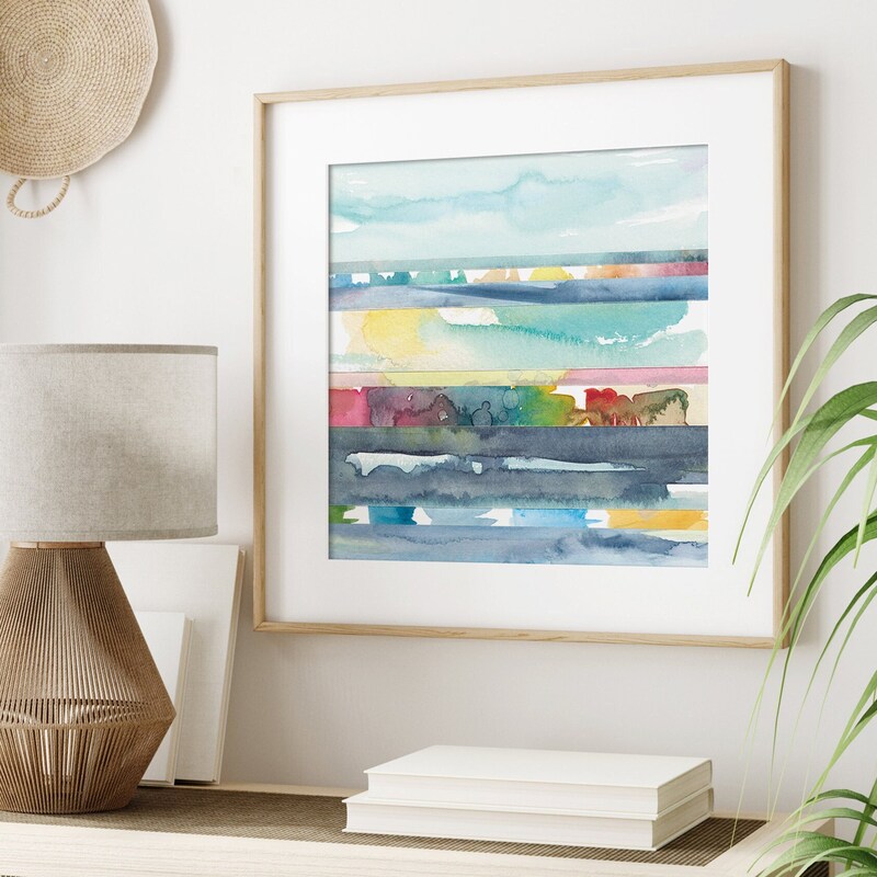 Abstract Art Print - Etsy