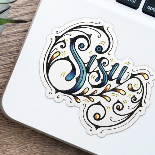Sisu Sticker Decal / Finnish Finland Sticker / Finnish - Etsy