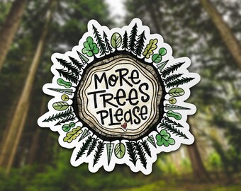 Tree Sticker for Car, Tree Heart Sticker for Hydroflask, Nature ...