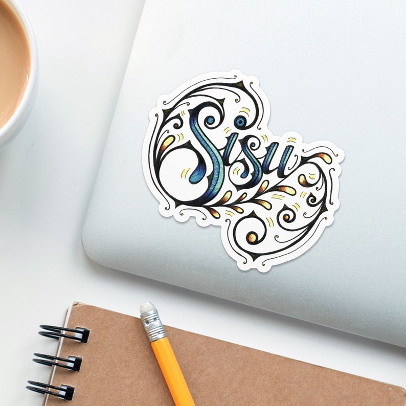 Sisu Sticker Decal / Finnish Finland Sticker / Finnish | Etsy