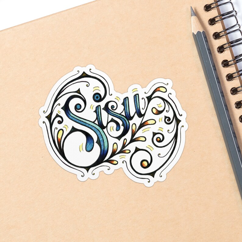 Sisu Sticker Decal / Finnish Finland Sticker / Finnish | Etsy