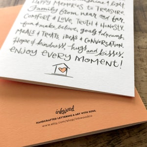 New Home Card / Congratulations Wedding Card / Housewarming Card ...