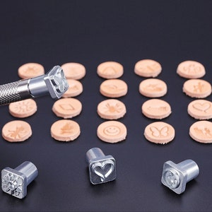 32pcs Basic Native American Symbol Leather Stamping Tools With Leather ...