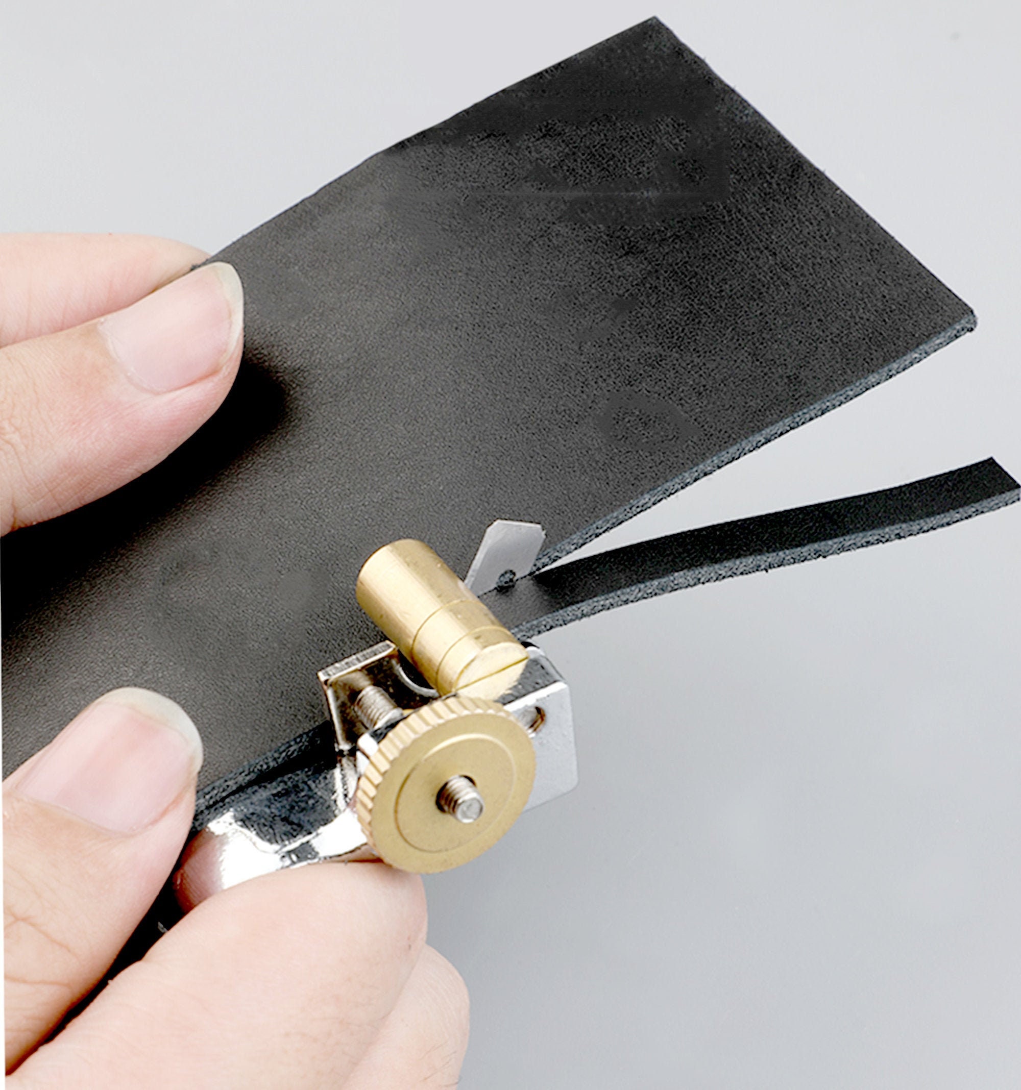 Leather Strap String Belt Cutter Ring Shape Hand Cutting | Etsy