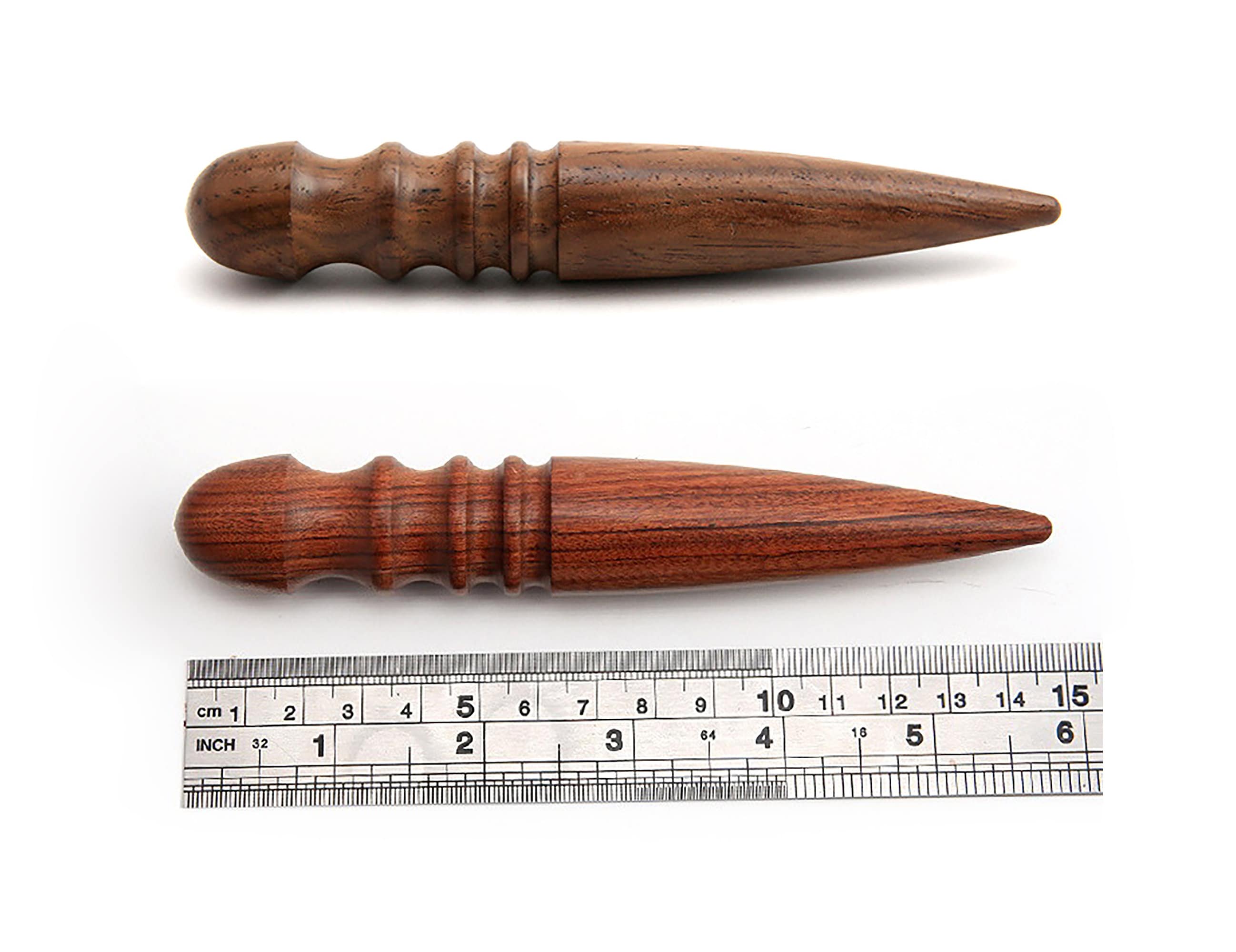 Leathercraft Tool Edges Slicker Round Wood Multi-Size Leather | Etsy