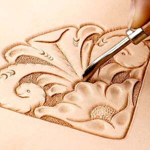 Leather Carving DIY Pressure Wiper Leather Shaping Press the Drum ...