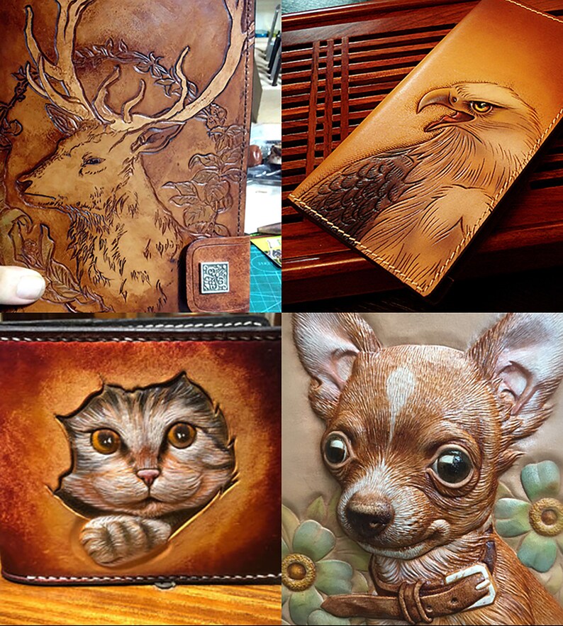 Leather Carving DIY Pressure Wiper Leather Shaping Press the - Etsy