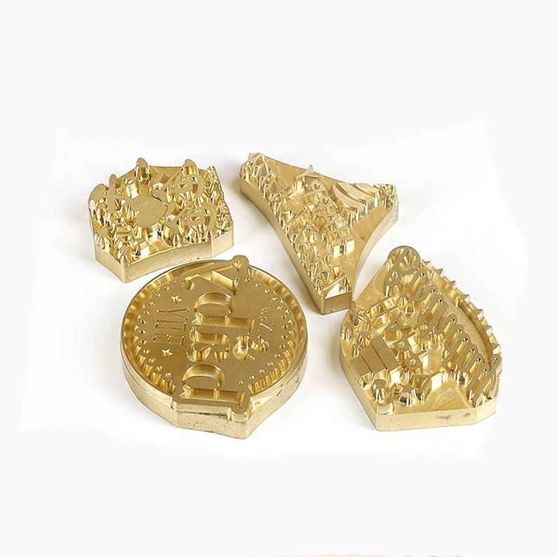 12mm Brass Material Customize Personalized Embosser Stamp | Etsy