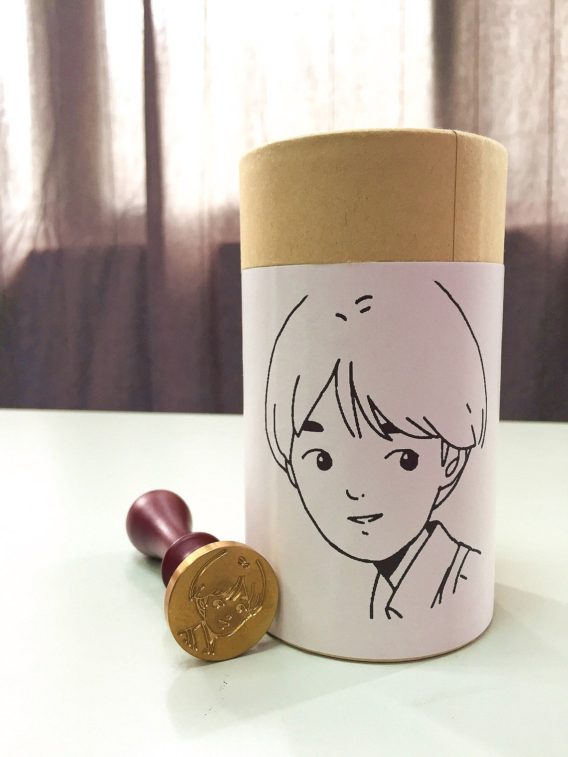 Custom Wax Seal Stamp Set With Your Own Logo Design With Gift | Etsy