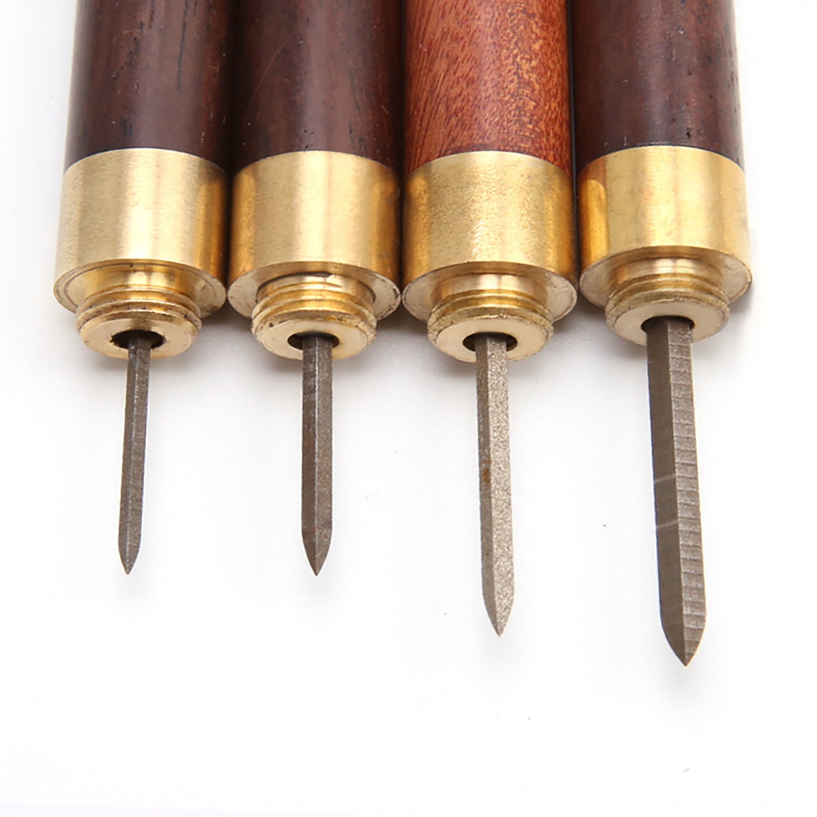 Diy Leather Handcraft Tools Diamond Cones Poking Holes Leather - Etsy