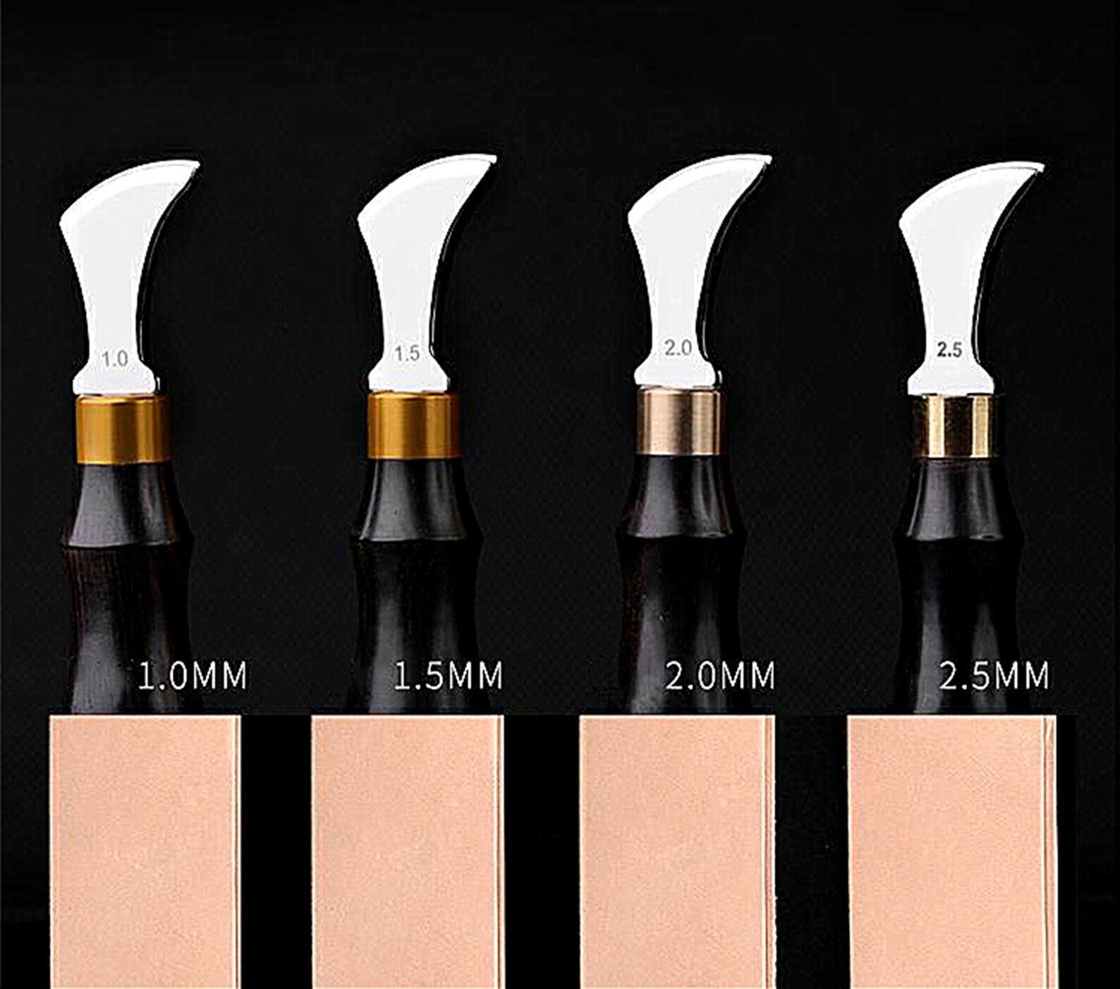 4 Size Leather Edge Line Tool DIY Handmade Leather Tool | Etsy