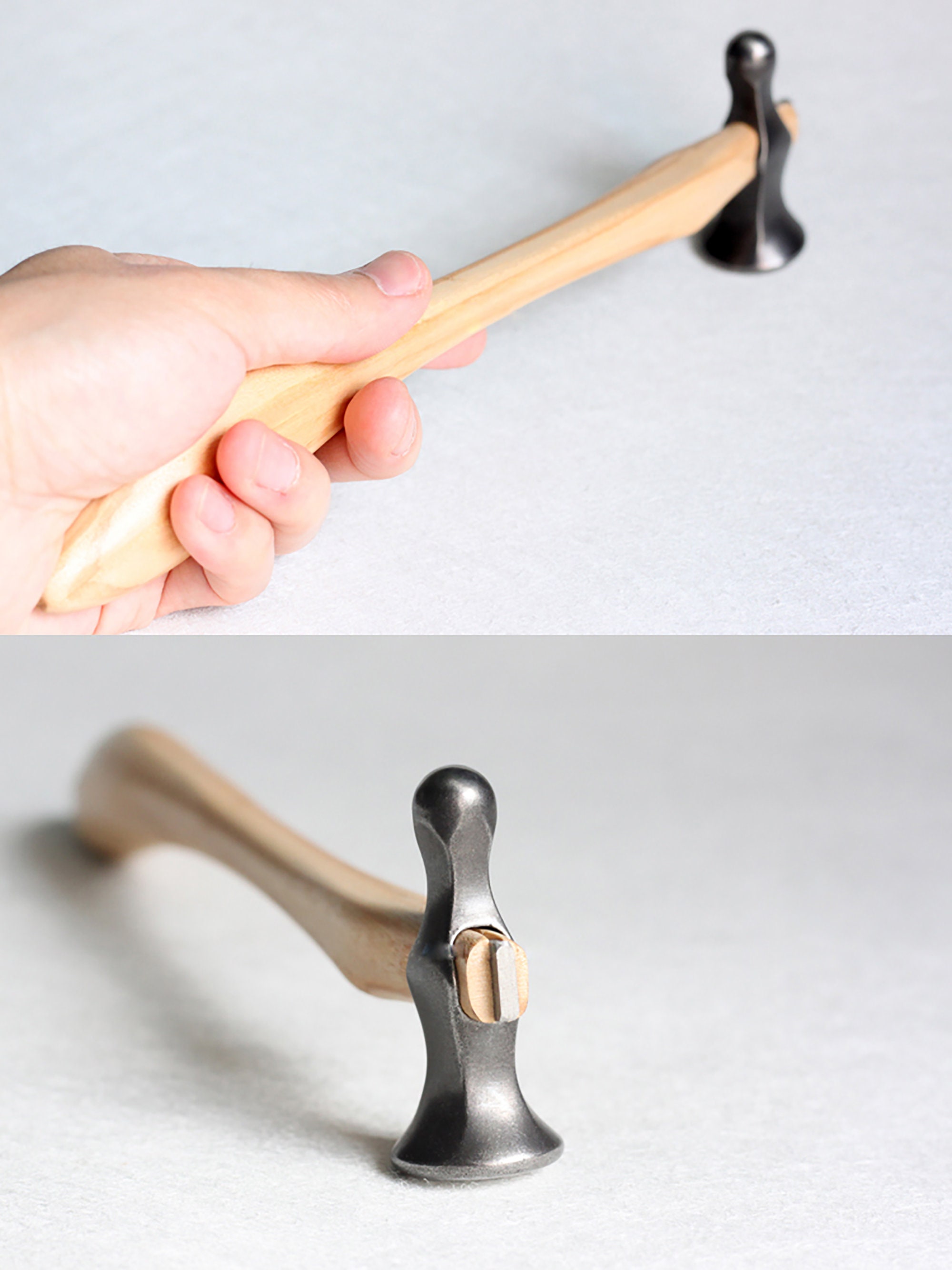 Leather Craft Sewing Hammer Stainless Hammer Mirror Polished ...