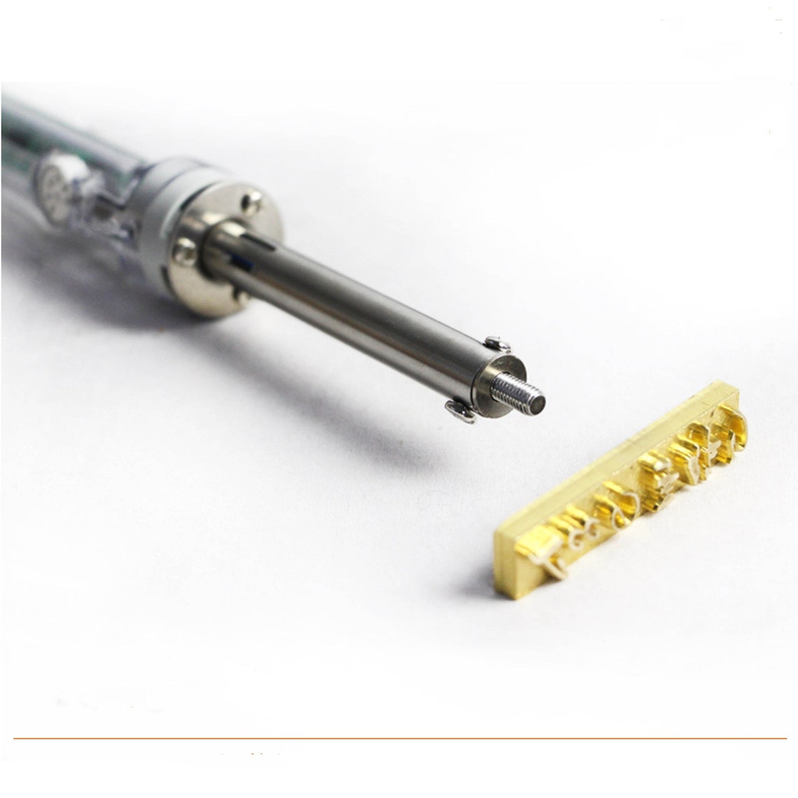 Customized Leather Stamp With Heat Embosser Electric Soldering | Etsy