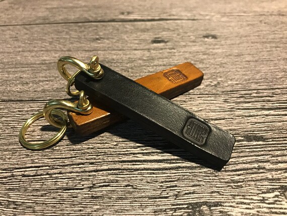 Custom Leather Keychain Personalized number Key Fob Women | Etsy