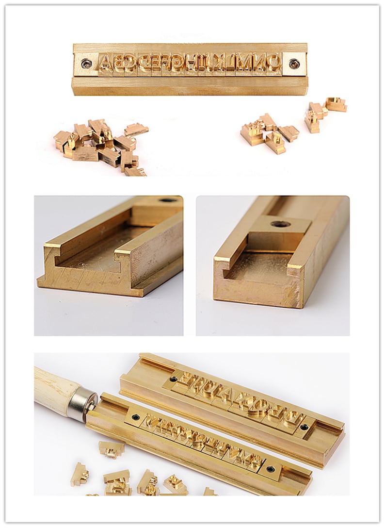 T Slot Holder Fixture Alphabet Letters Numbers Symbol Leather - Etsy