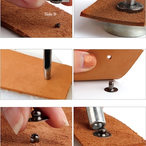DIY Buttons Installation Metal Tools Snap Fasteners Buttons Rivets ...