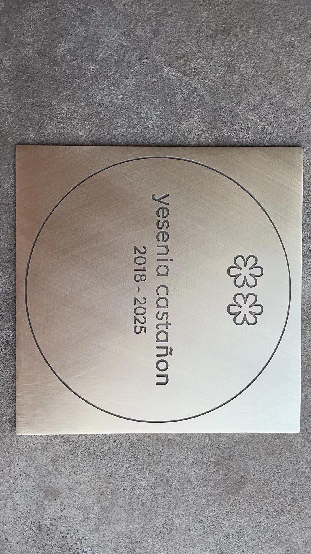Engraved Brass Nameplates & Custom Metal Tags | Personalized Gold Signs ...
