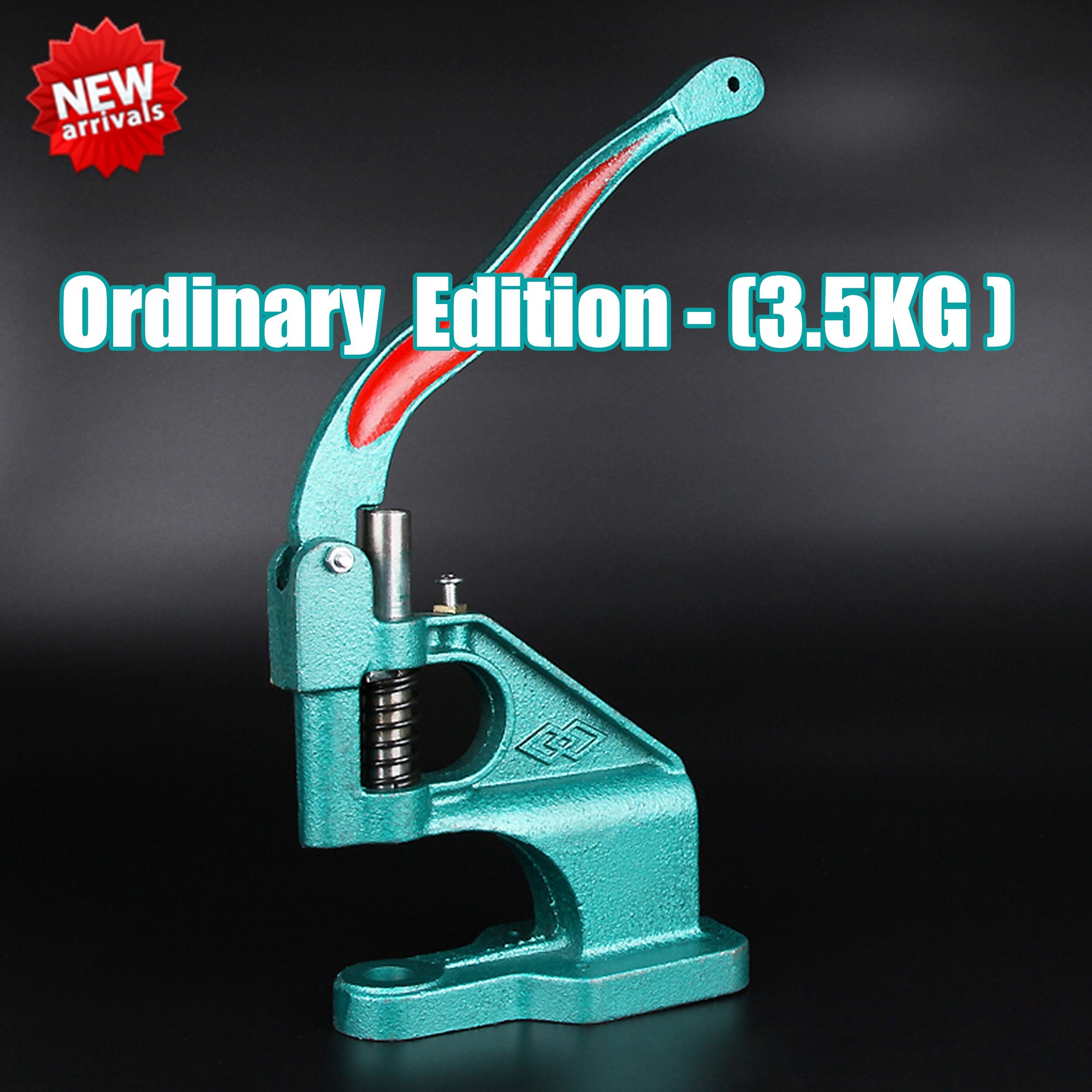 Heavy Duty Hand Press Tool for Rivets, Grommets & Snaps Hole Punch ...