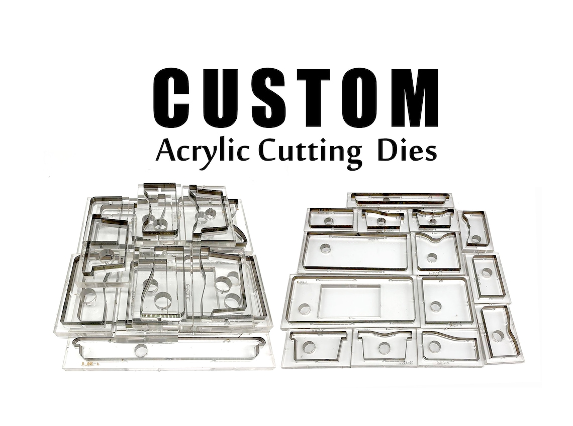 Custom Design Leather Acrylic Cutting Dies - Japanese Blade Mould ...