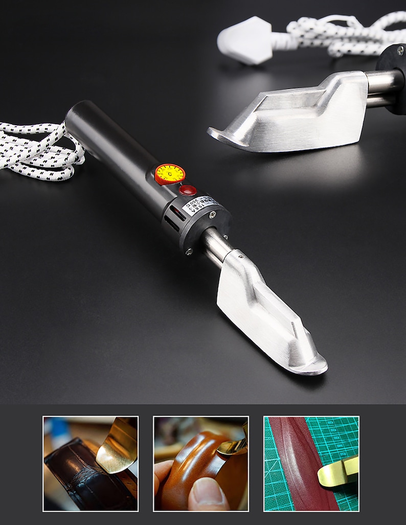 220V 150W Leather Adjustable Hot Iron 50-350 Small Iron Shoes | Etsy