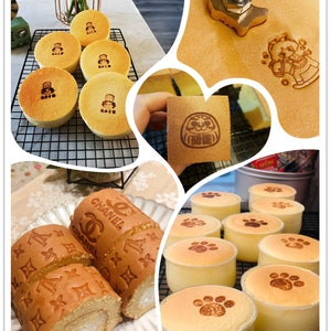 Personalized Leather,custom Wood Food Cake Iron Bread Hot Stamp Logo ...