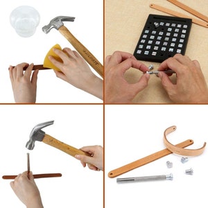 32pcs Basic Native American Symbol Leather Stamping Tools With Leather ...