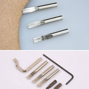 Leather Craft - Skiving Knife Edge Skiver Craft Toolsleathers Cutting ...