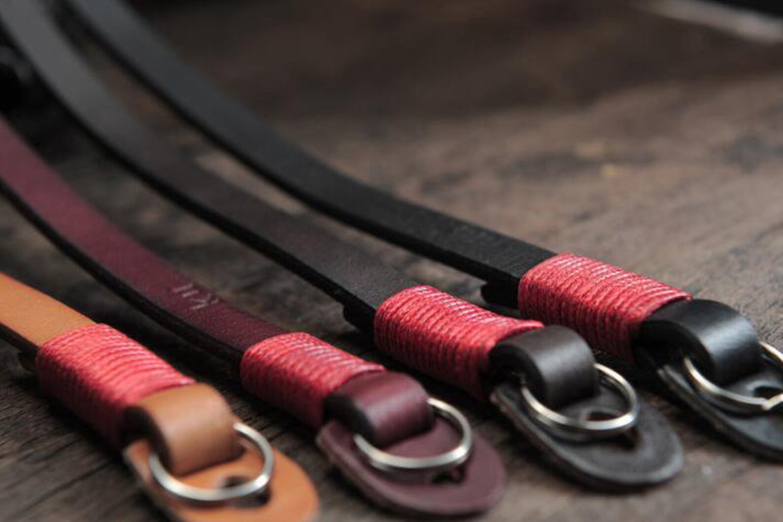 Your Own Initial Leather Camera Strap Personalized Logo Name | Etsy