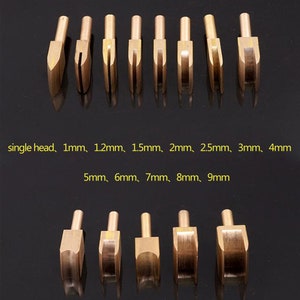 Power Electric Leather 18 Edge Tool Creaser Tip Solder Polisher ...