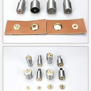 Snap Buttons Dies Mould Set for 831 633 665 8050,hand Press Die for ...