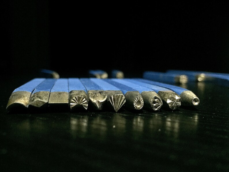 Vintage Style Steel Punches Flower Punch Stamp Set Jewelry - Etsy