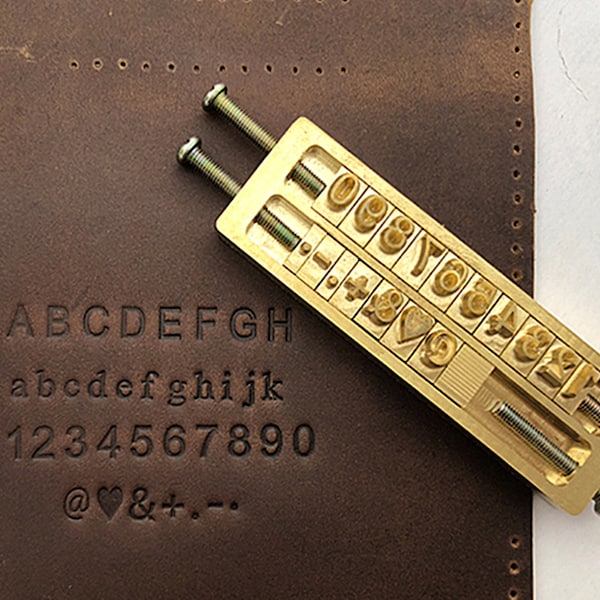 Wood Alphabet Stamp Set - Etsy