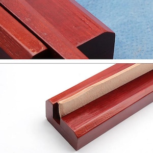 Fast Shipping - Leather Belt Edge Painting Jig - Wooden Tool for ...