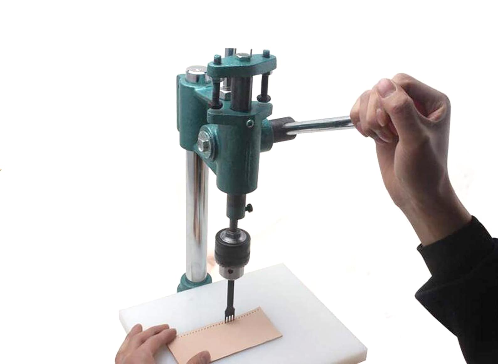 Leather Hole Puncher Hand Punching Machine Manual Press - Etsy