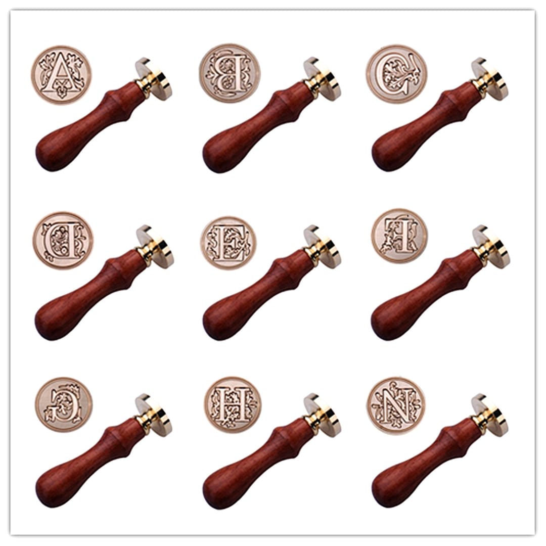 Customized Wax Seal Stamp Set,letter A to Z Series ,wax Seal Stamp ...