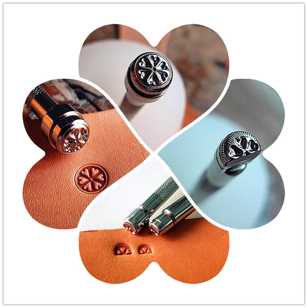 Leather Embossing Stamp Tool - High Quality Heart Punch Crafts Emboss ...