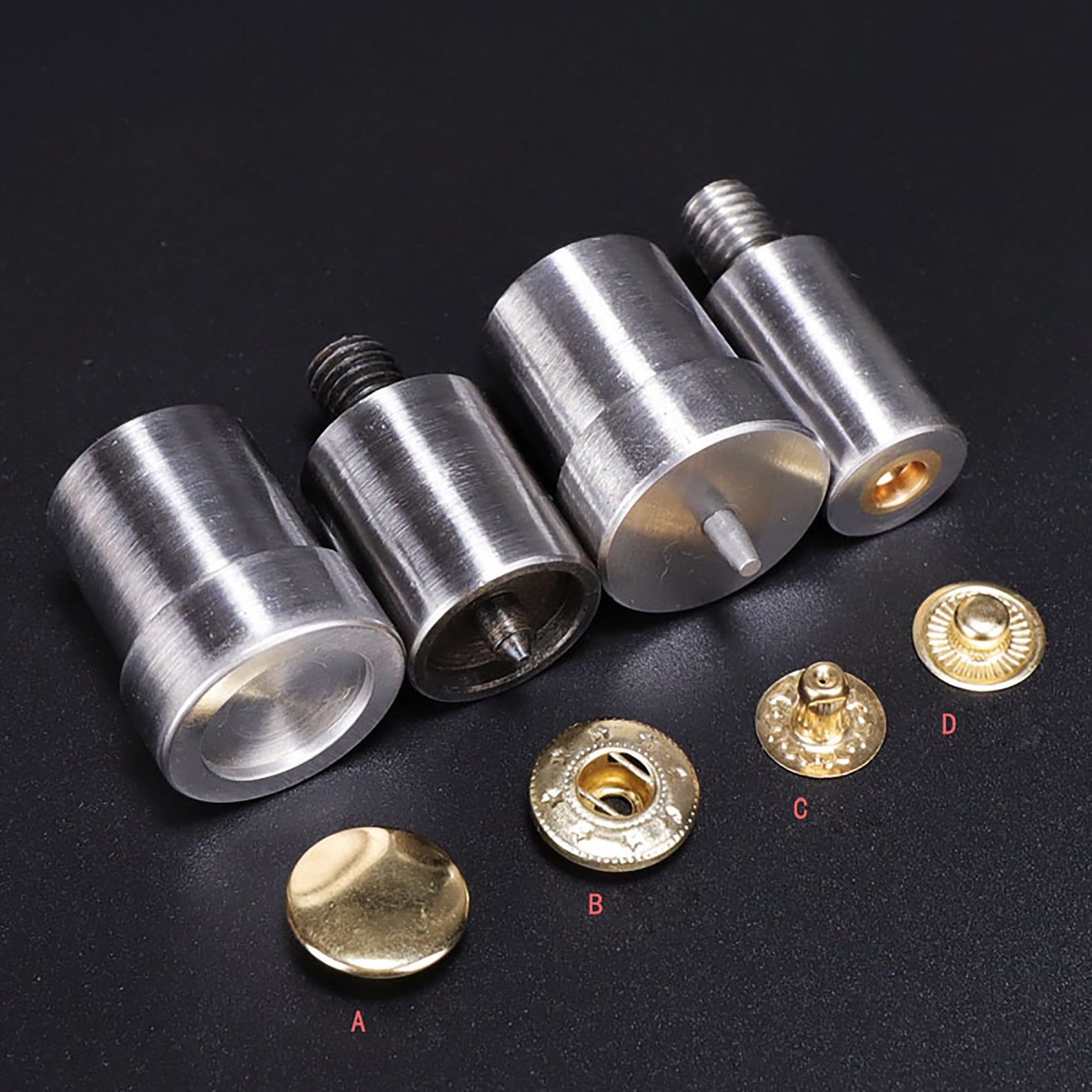 Snap Buttons Dies Mould Set for 831 633 665 8050,hand Press Die for ...