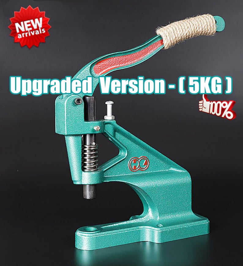 Heavy Duty Hand Press Tool for Rivets, Grommets & Snaps Hole Punch ...