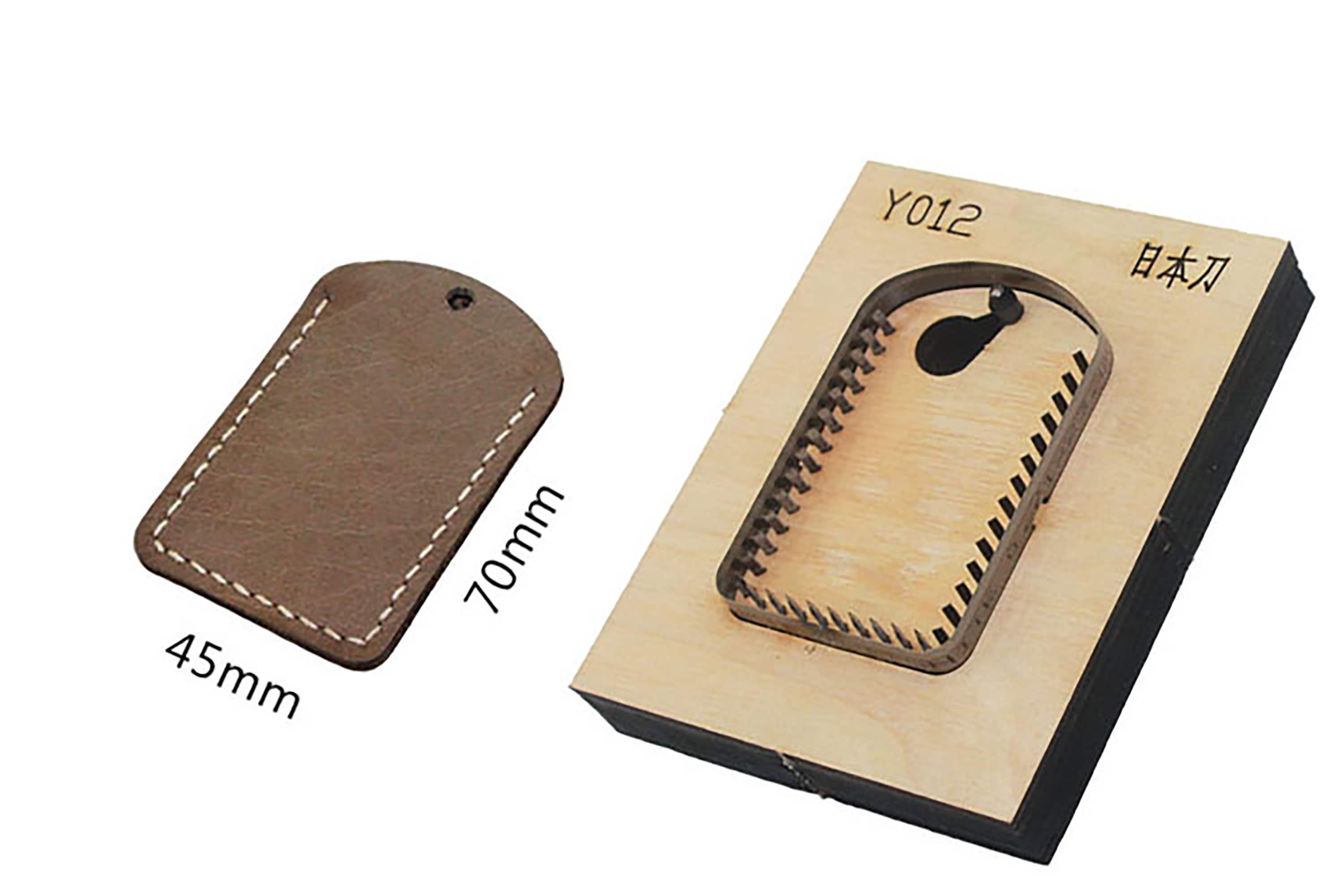 Custom Leather Die Cutting for Card Holder Digital Key Pad - Etsy