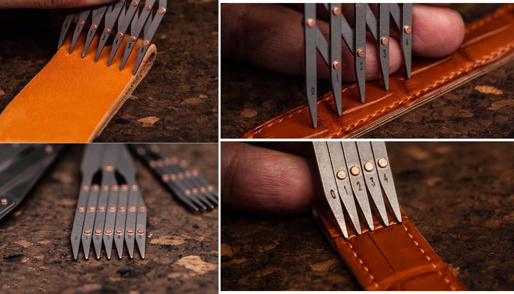 Leather Equal Space Divider Nattools Leathercraft Ruller Measure ...