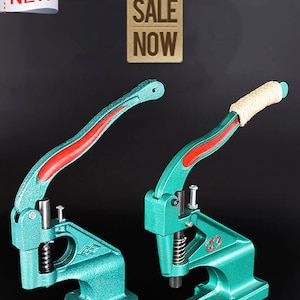 Heavy Duty Hand Press Tool for Rivets, Grommets & Snaps Hole Punch ...