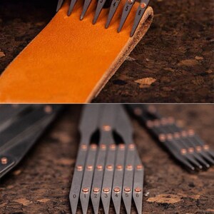Leather Equal Space Divider Nattools Leathercraft Ruller Measure ...